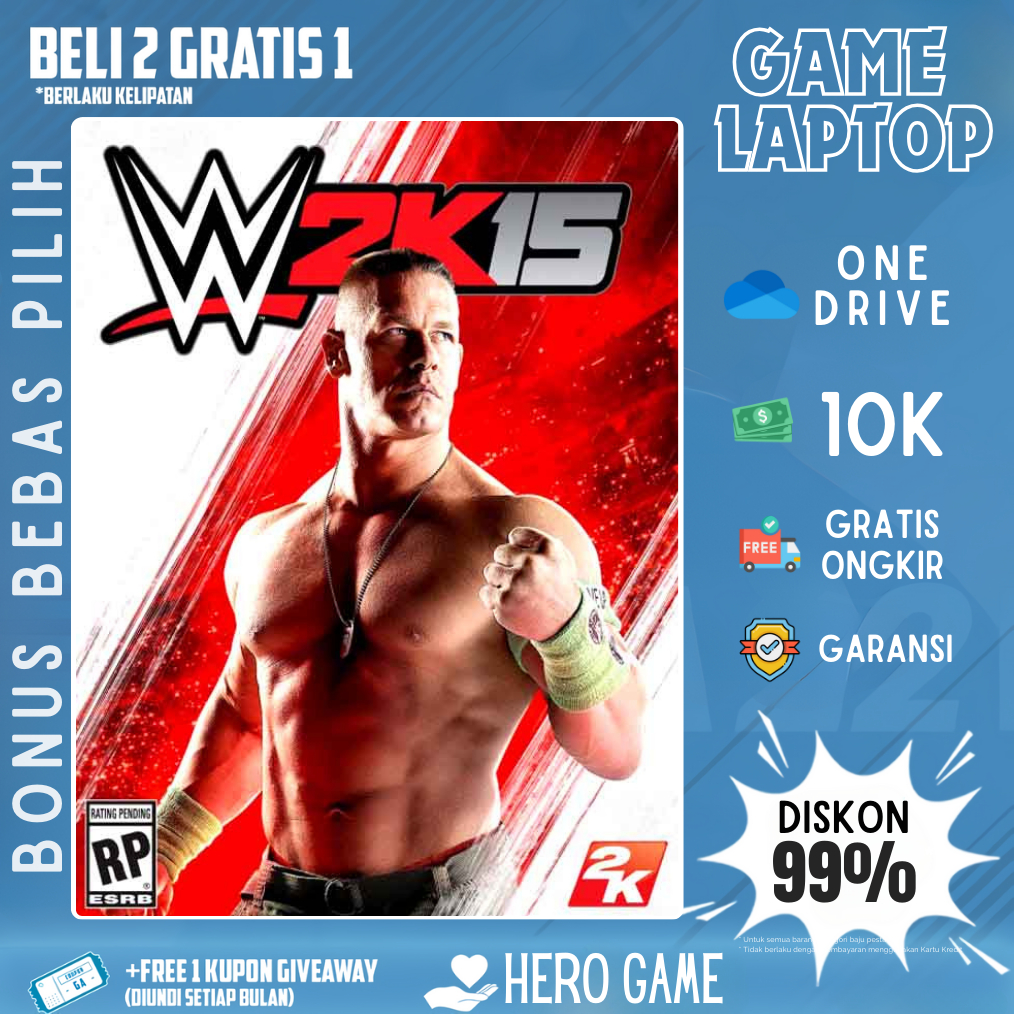 Jual WWE 2015 - LINK DOWNLOAD - GAME PC - GAME LAPTOP - GAME OFFLINE ...