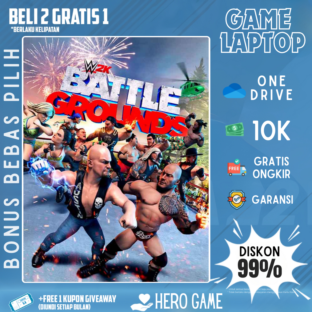 Jual WWE 2K BATTLEGROUNDS - LINK DOWNLOAD - GAME PC - GAME LAPTOP ...