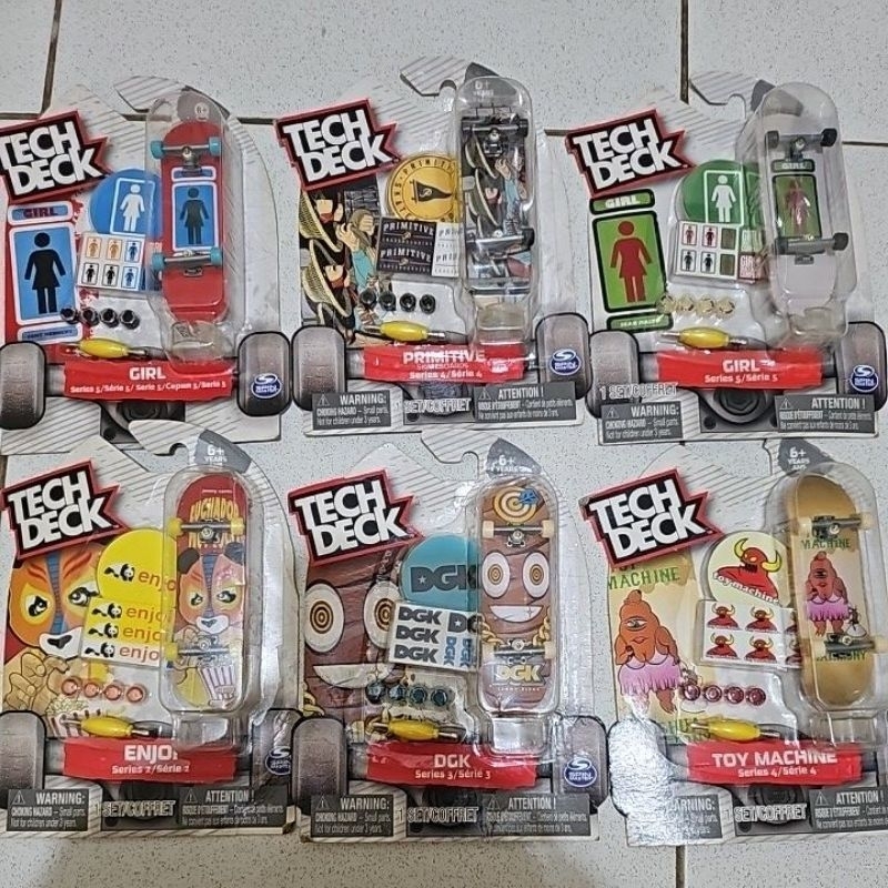 Jual tech deck GIRL,PRIMITIVE,ENJOI,DGK,TOY MACHINE | Shopee Indonesia
