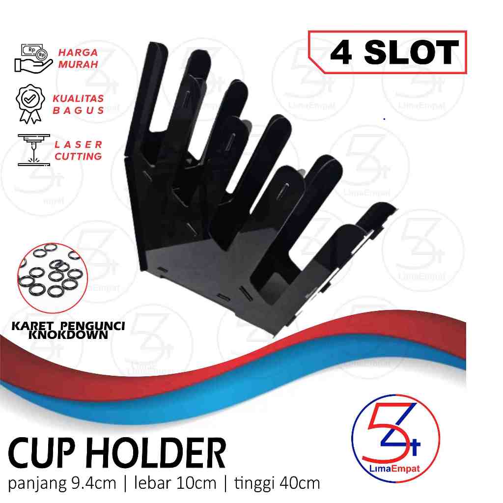 Jual Rak Kopi Holder Dispenser Organizer Paper Cup Coffee Cafe 9,4 cm ...