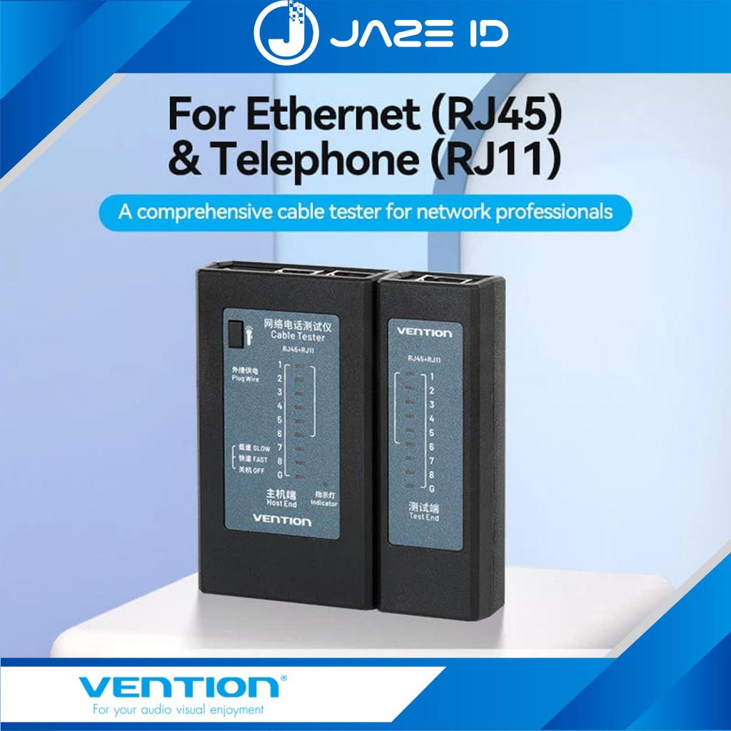 Jual Vention Alat Penguji Lan Network Tester Ethernet RJ45 RJ11 ...