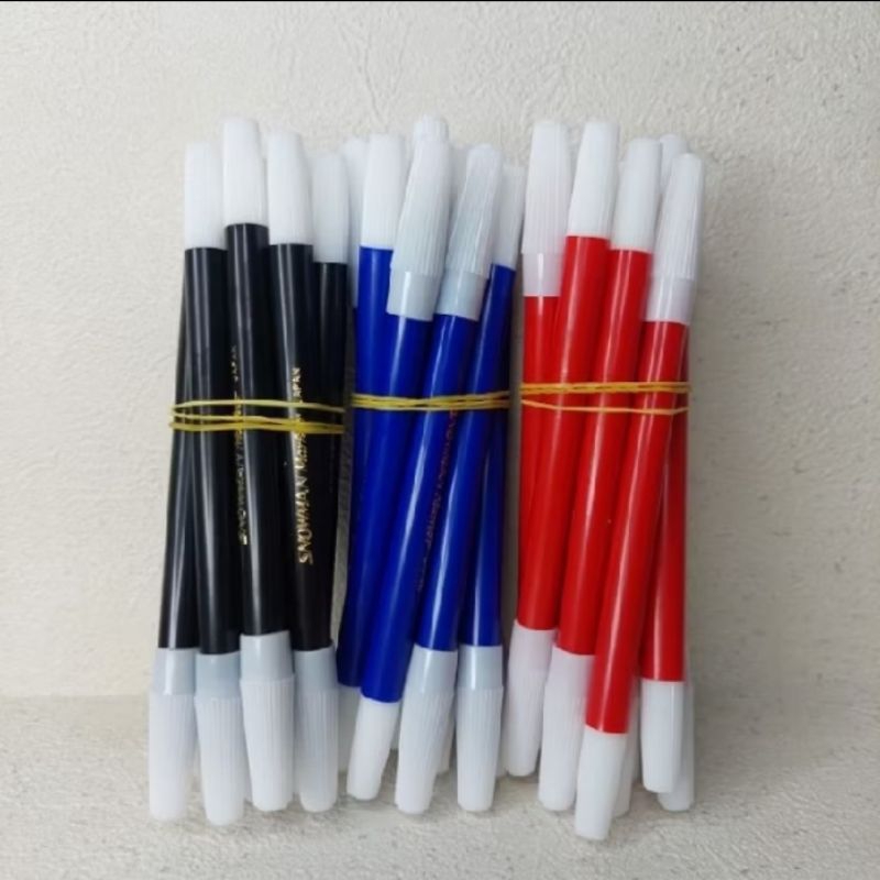 Jual SPIDOL KECIL SNOWMAN PW-1A/ hitam biru merah / PER 12PCS | Shopee ...