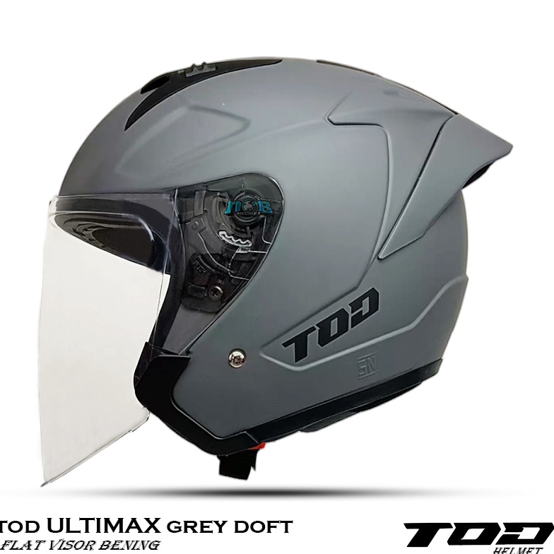 Jual KODE C59S HELM DEWASA PREMIUM SPOILER TOD ULTIMAX GORILA GREY PRIA ...