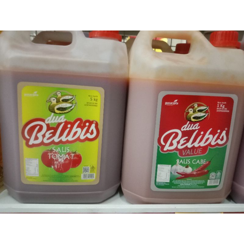 Jual Dua Belibis Saus Cabe Value Jeringen 5kg | Shopee Indonesia