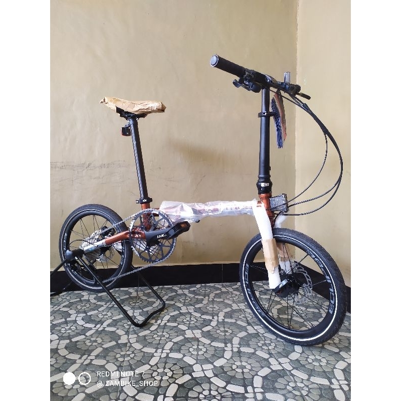 Jual SEPEDA LIPAT 16 INCH 7 SPEED, FOLDING BIKE/ SEPEDA LIPAT EXOTIC 16 ...
