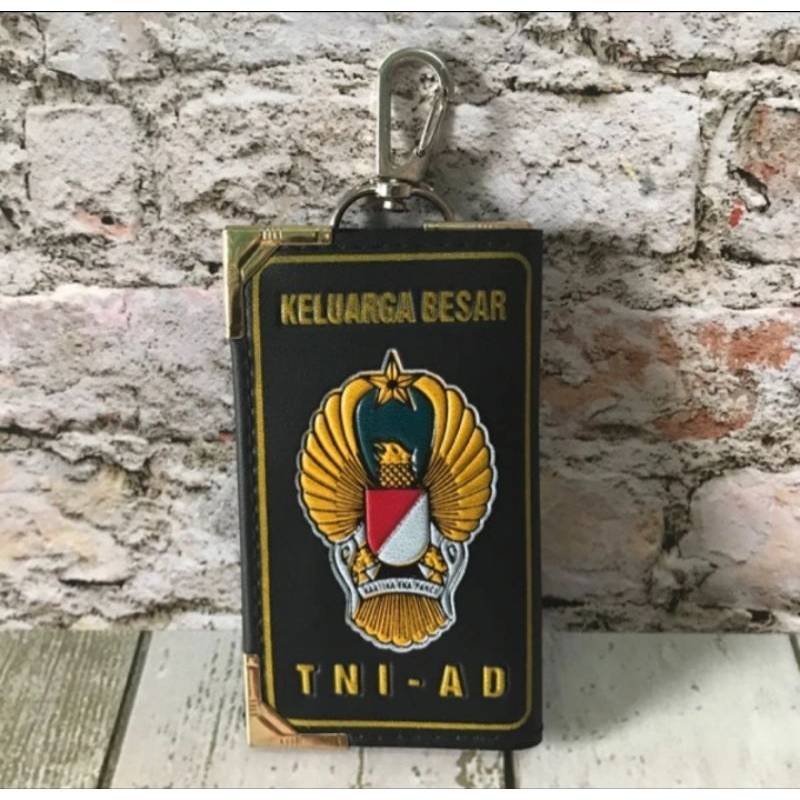 Jual DOMPET STNK LOGO KELUARGA BESAR TNI-AD BEST QUALITY PREMIUM ...