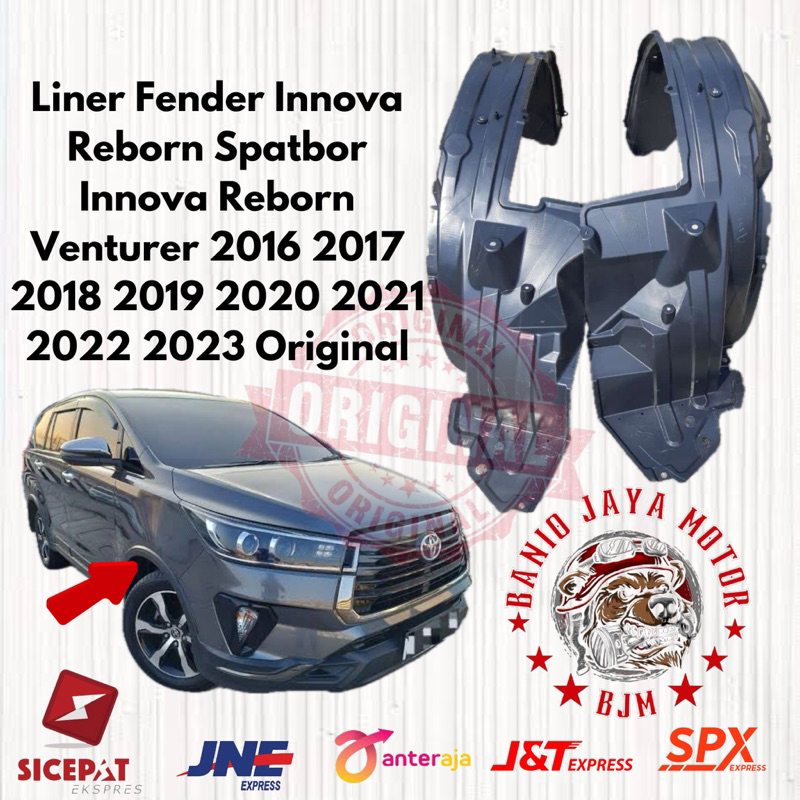 Jual Liner Fender Innova Reborn | Spatbor Innova Reborn Venturer 2016 2017 2018 2019 2020 2021 ...