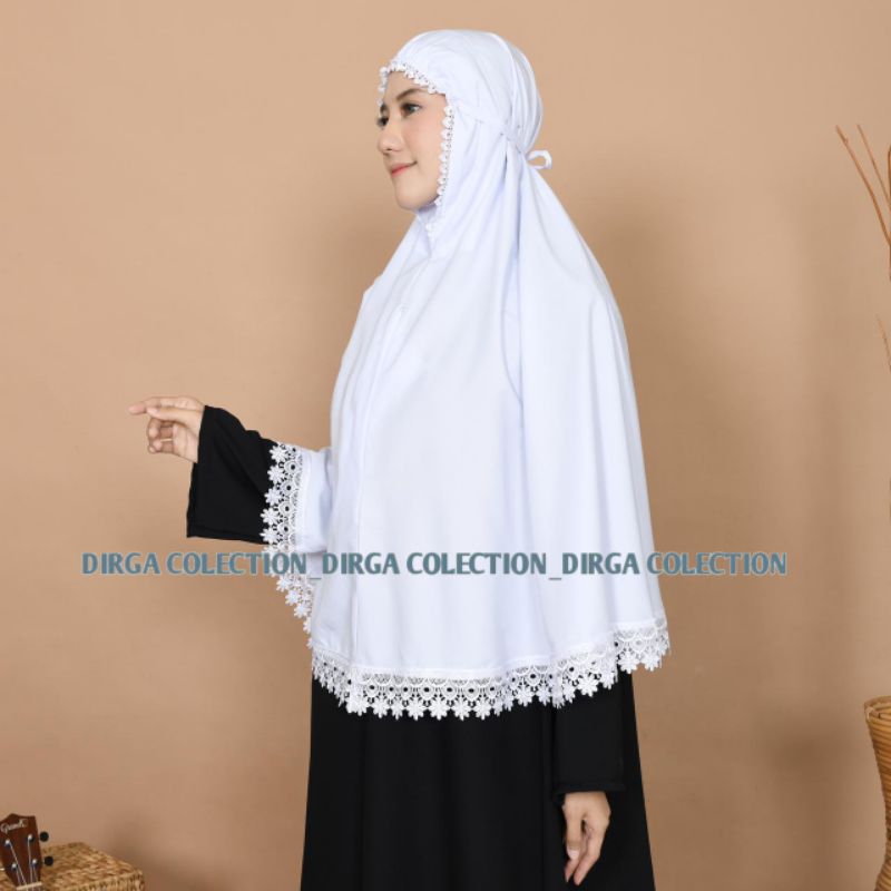 Jual Bergo Umroh Haji Bahan Katun Premium Hijab Cantik Bersaku Jumbo | Shopee Indonesia