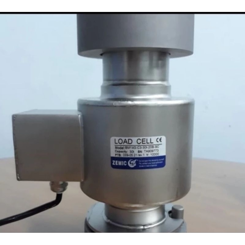 Jual LOAD CELL ZEMIC BM14G 10T / SENSOR JEMBATAN TIMBANG 10ton / load ...