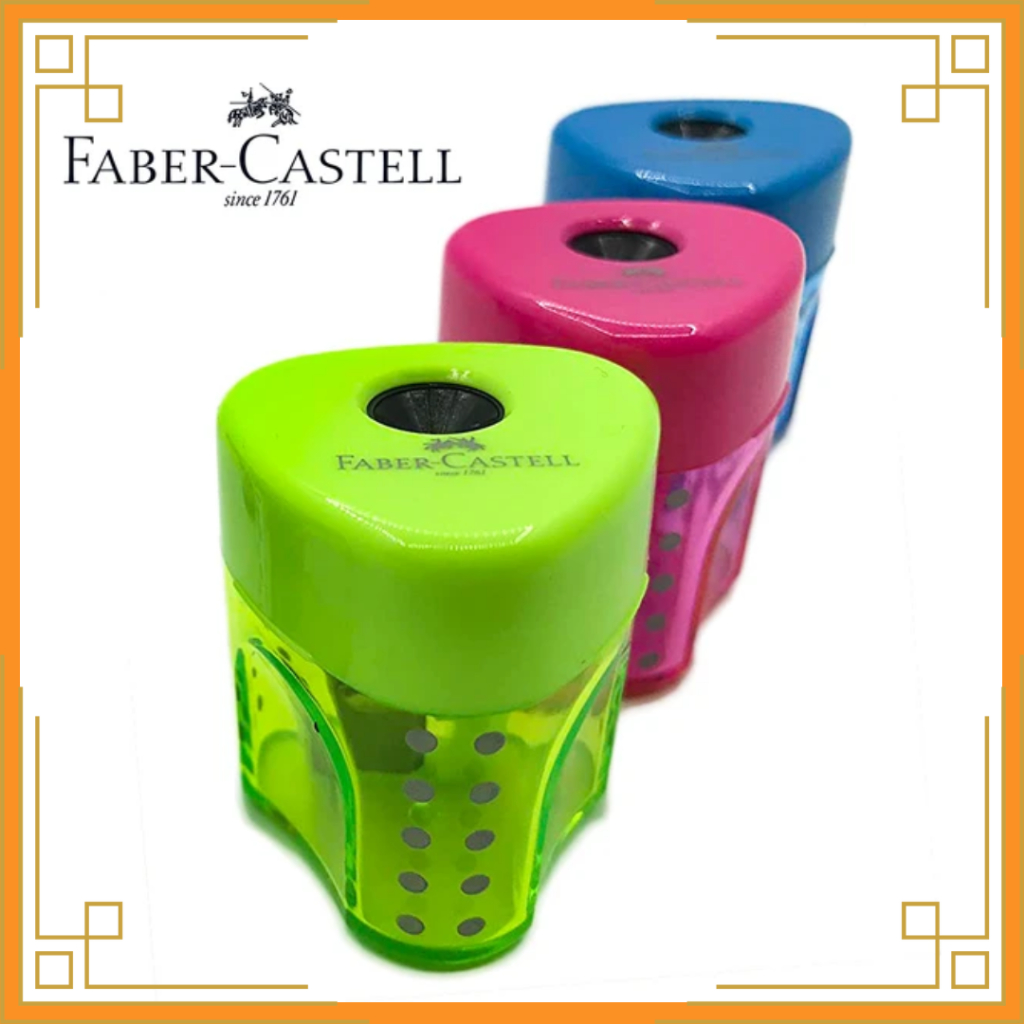 Jual FABER CASTELL Peruncing pensil Grip mini 183405 | Shopee Indonesia