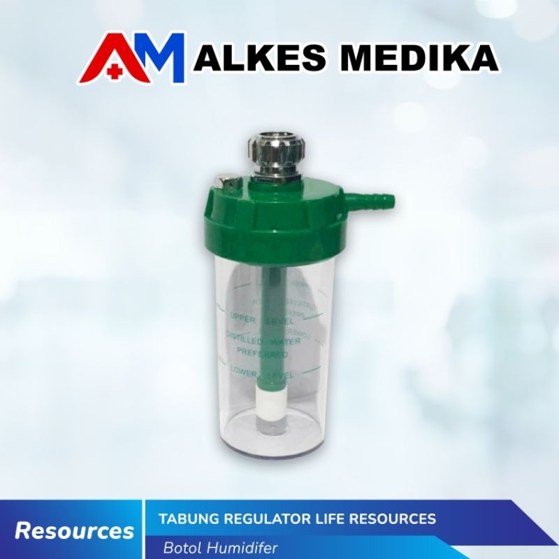 Jual Botol Humudifier Untuk Regulator Oksigen / TABUNG HUMIDIFIER ...