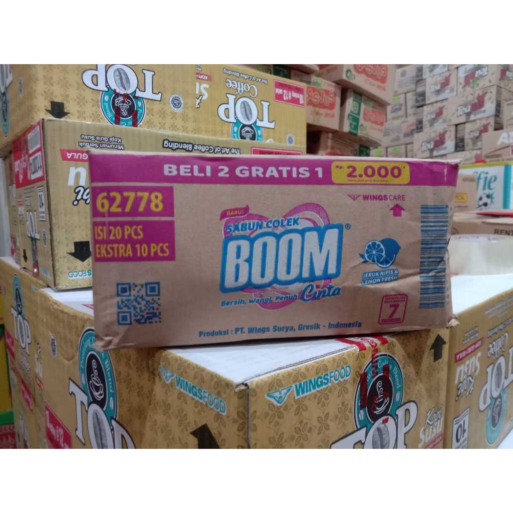 Jual Sabun Colek Boom 1 Dus Isi 30 pcs | Shopee Indonesia
