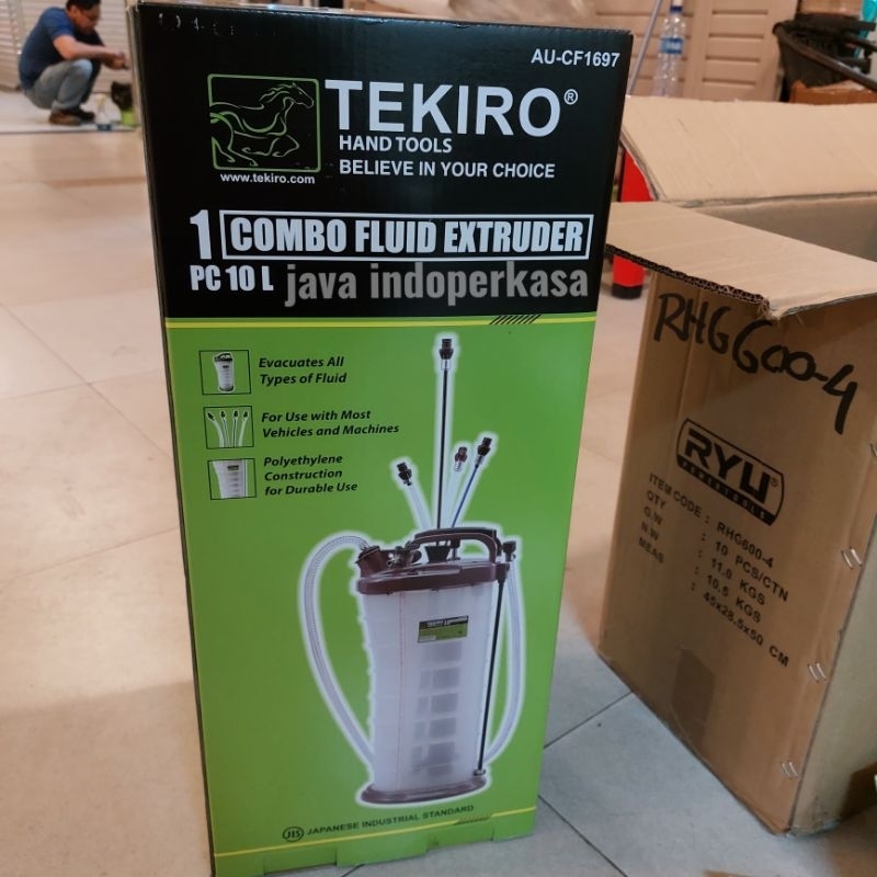 Jual TEKIRO AU-CF1697 combo fluid extruder Pompa dan sedot oli ...