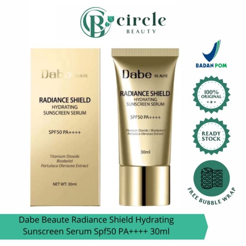 Jual Dabe Beaute Sunscreen Radiance Shield Hydrating Sunscreen Serum ...