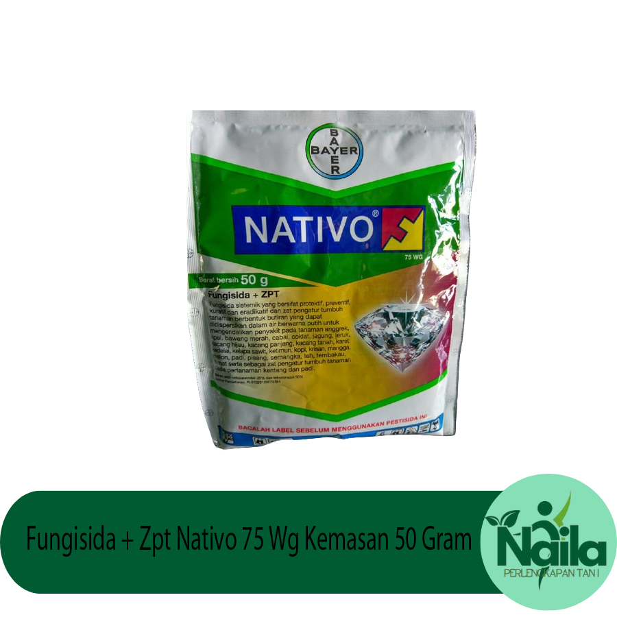 Jual Fungisida + Zpt Nativo 75 Wg Kemasan 50 Gram | Shopee Indonesia