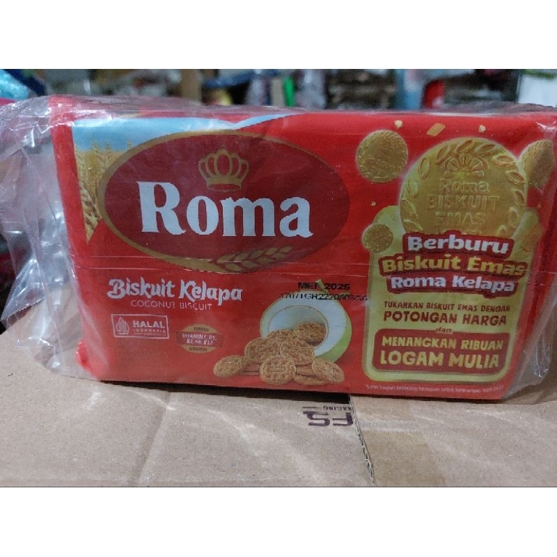 Jual Roma Biskuit Kelapa Family Pack 300 gram | Shopee Indonesia