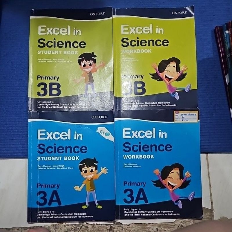 Jual excel in science grade 3 student book work book preloved bekas ...