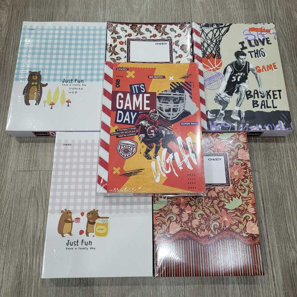 Jual Buku Tulis Okey 40 Lembar isi 10 Buku Tulis Ukuran Boxy | Shopee ...