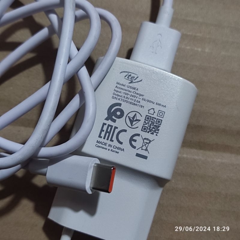 Jual Charger ITEL S23 / A70. Asli Original Resmi Itel | Shopee Indonesia
