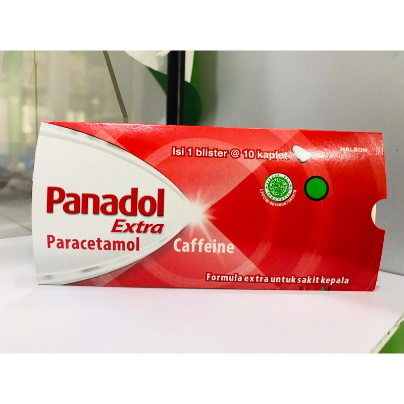 Jual Panadol Extra 1 Strip Isi 10 Tablet / Panadol Merah | Shopee Indonesia