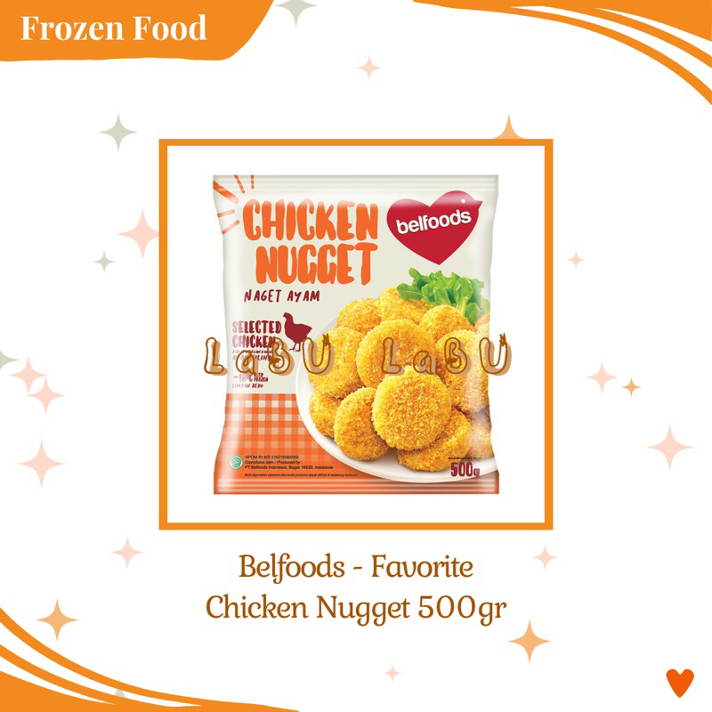 Jual Belfoods - Favorite Chicken Nugget 500g | Shopee Indonesia