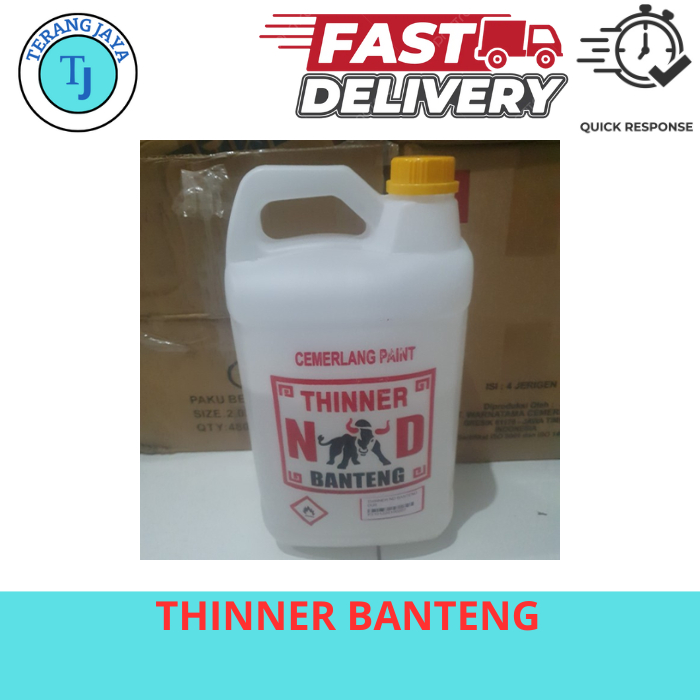 Jual Thinner dirigen banteng nd / hg cemerlang paint | Shopee Indonesia