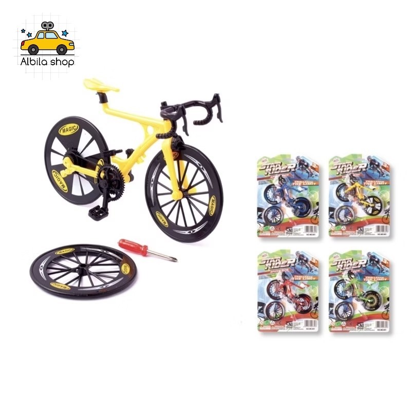 Jual Mainan Sepeda Rakit Road Bike Bonus Roda / Sepeda Balap RB ...