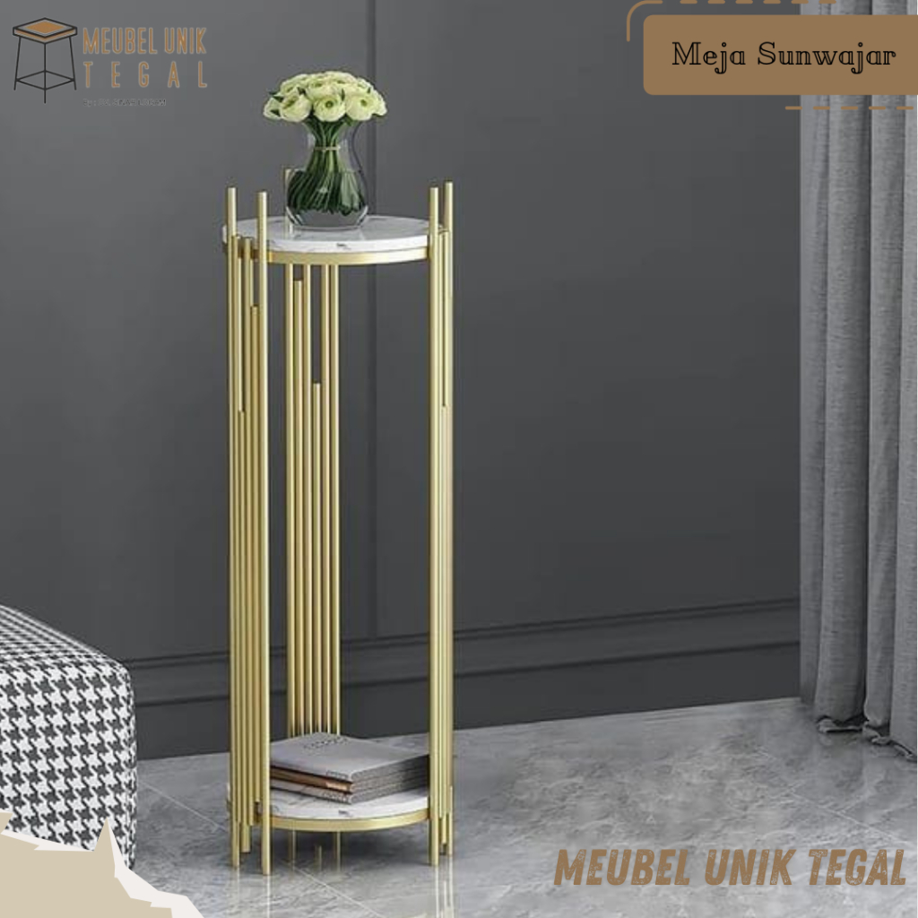 Jual MEJA POJOK SUNWAJAR / MEJA MINIMALIS | Shopee Indonesia