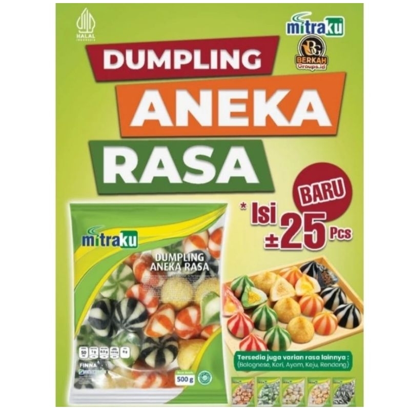 Jual Mitraku Dumpling Aneka Rasa 500gr | Shopee Indonesia