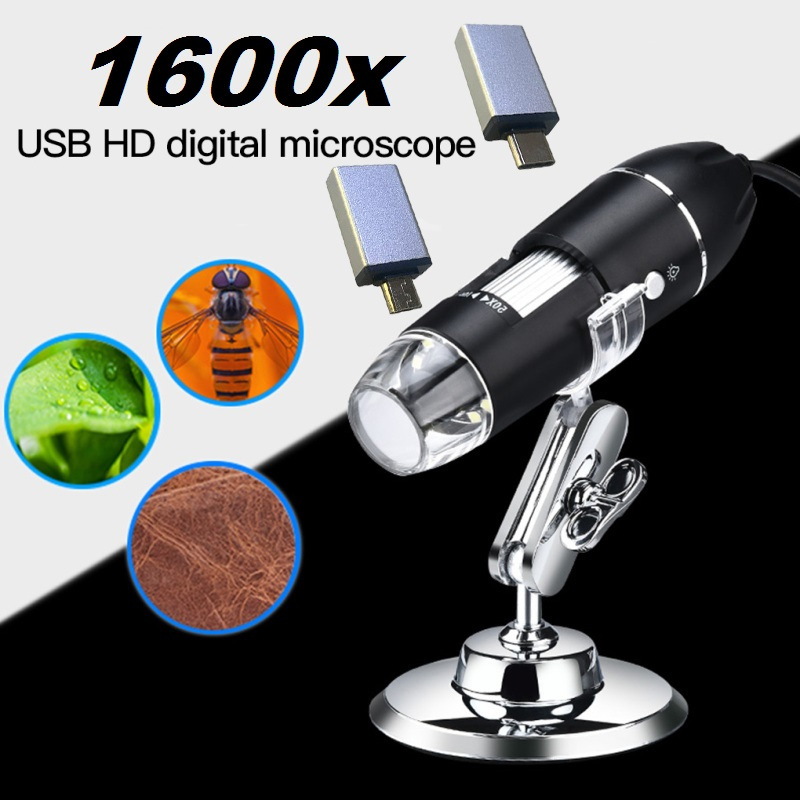 Jual MIKROSKOP DIGITAL Microscope dengan Lampu LED Definisi Tinggi Kaca ...