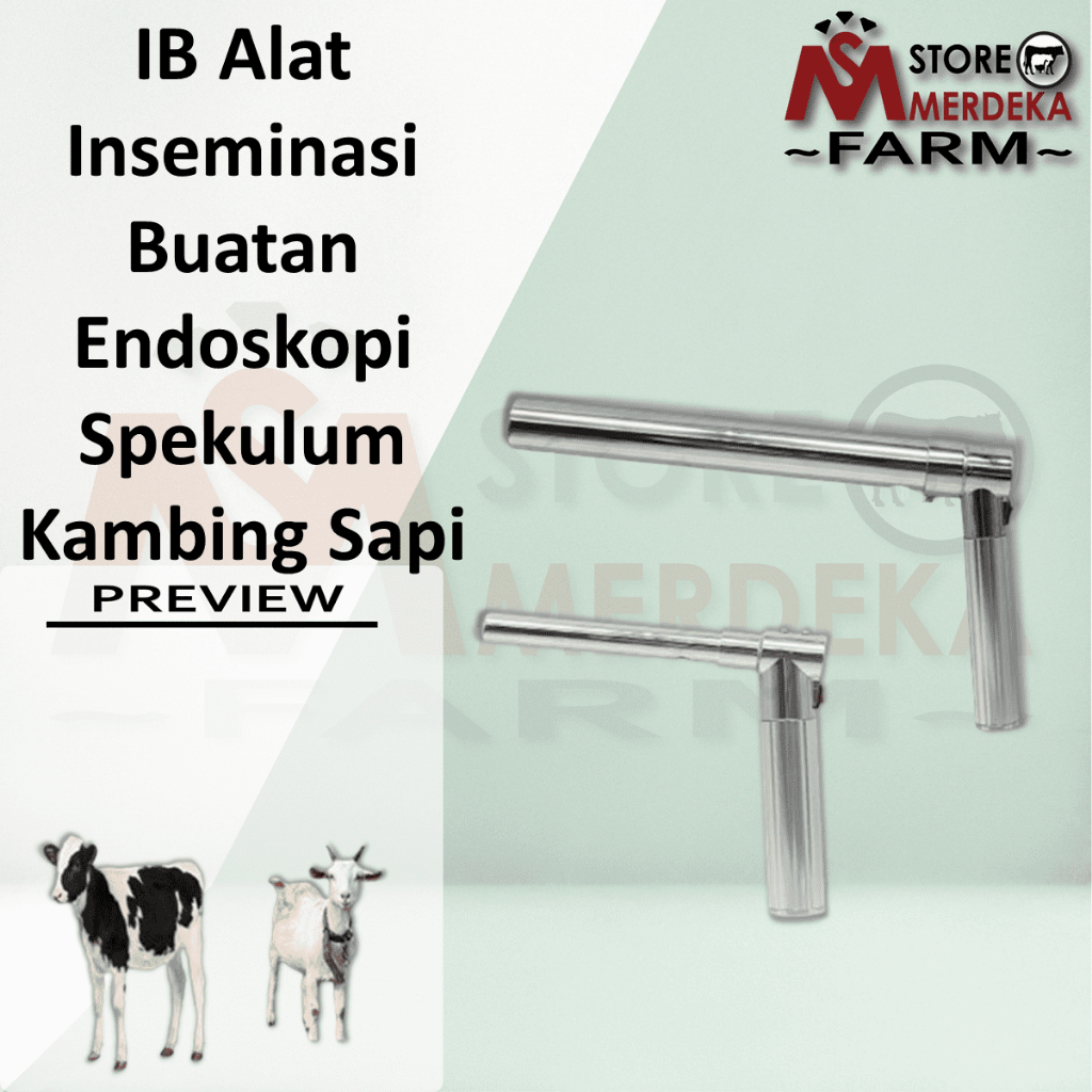 Jual IB Alat Inseminasi Buatan Endoskopi Spekulum Kambing Sapi | Shopee ...