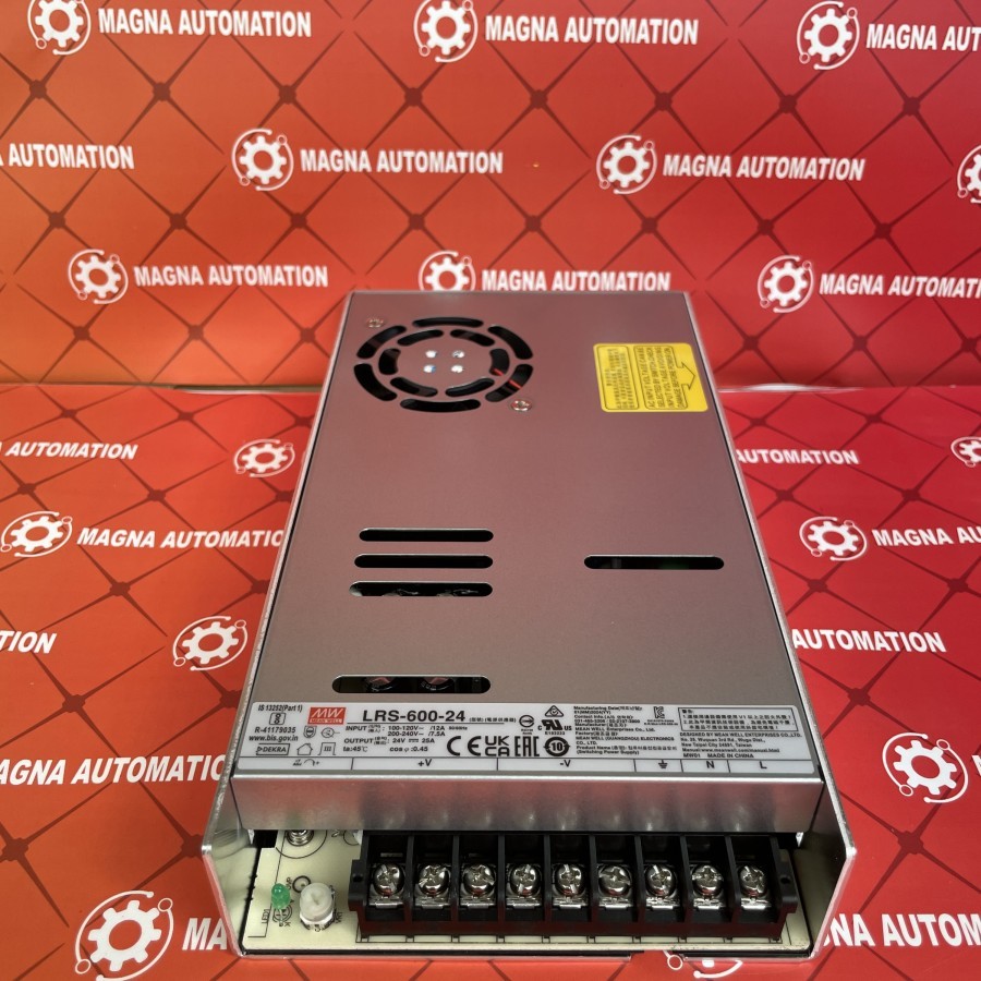 Jual MEAN WELL LRS-600-24 SWITCHING POWER SUPPLY MEANWELL 600W SE-600 ...