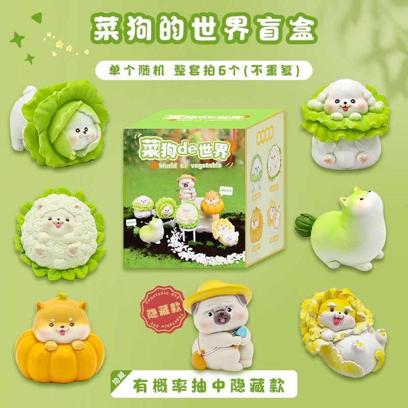 Jual Blind Box New Vegetable Dog Cute | Shopee Indonesia