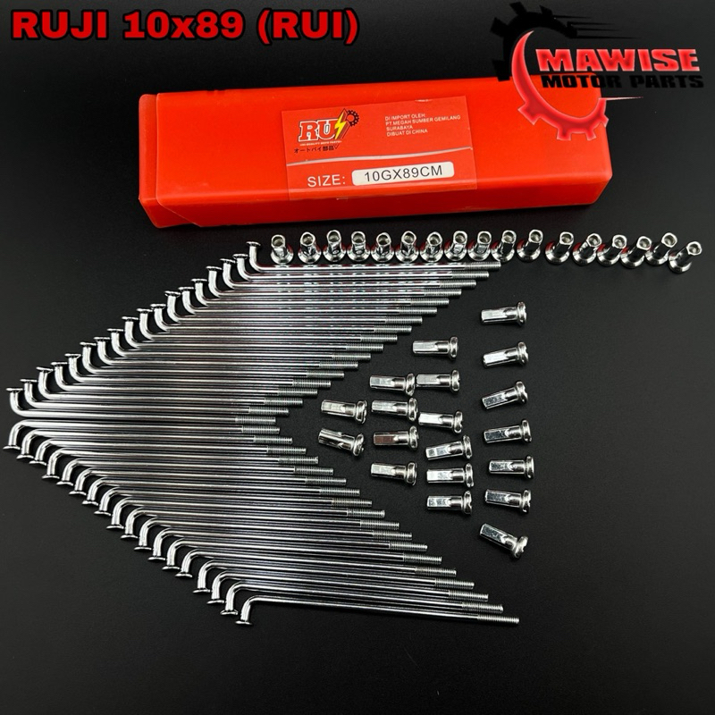 Jual RUJI / JARI JARI MOTOR UK 10x89 / 10x120 / 10x159 / 10x164 ...