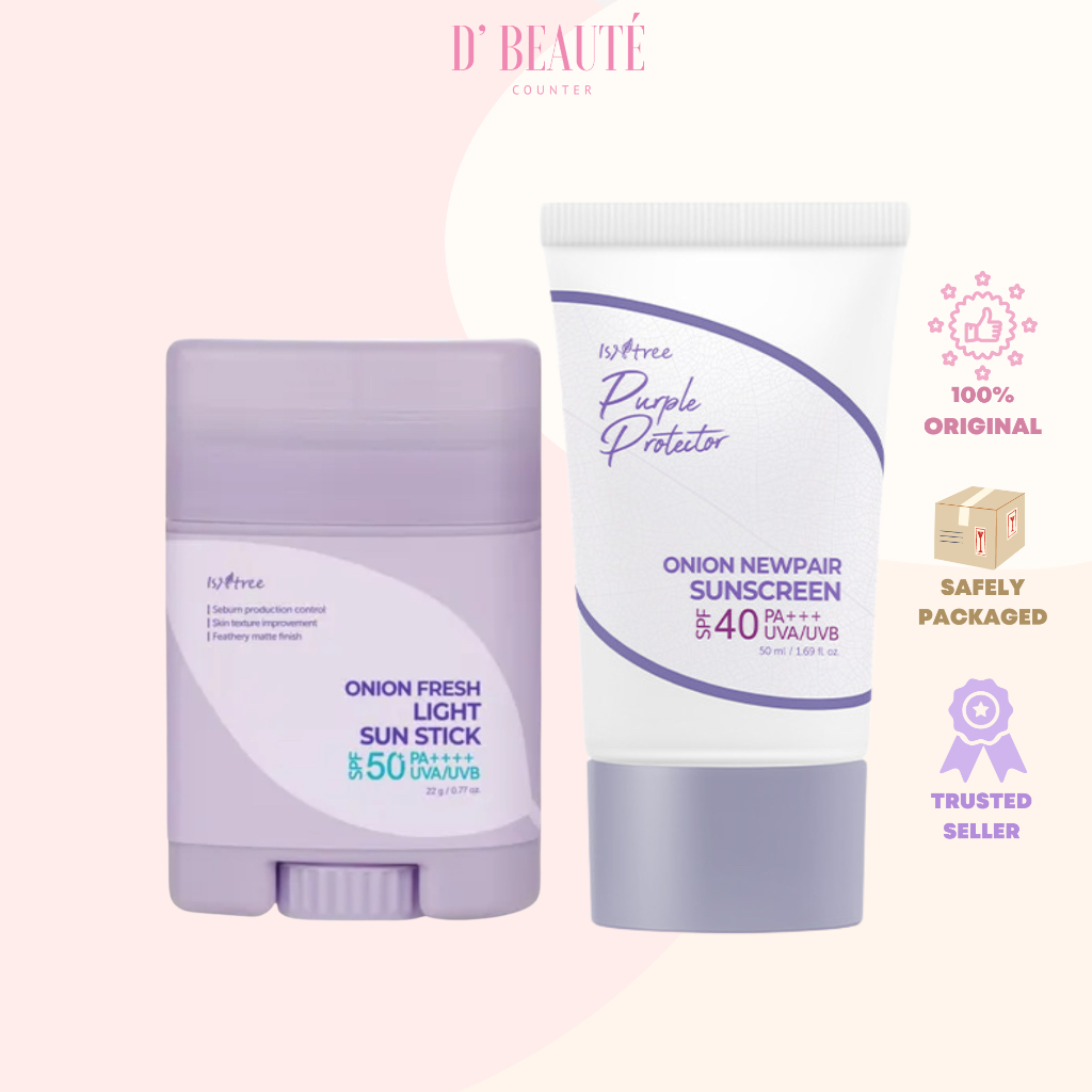Jual Isntree Onion Newpair Sunscreen 50ml / Onion Fresh Light Sun Stick ...