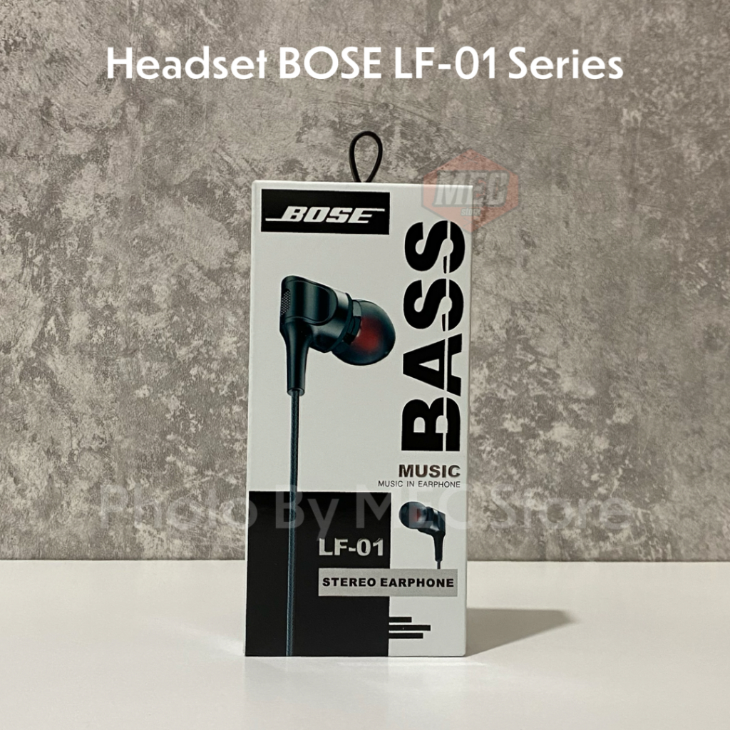 Jual Headset Extra Bass BOSE LF-01 Series Jack 3,5mm In-Ear Earphone ...