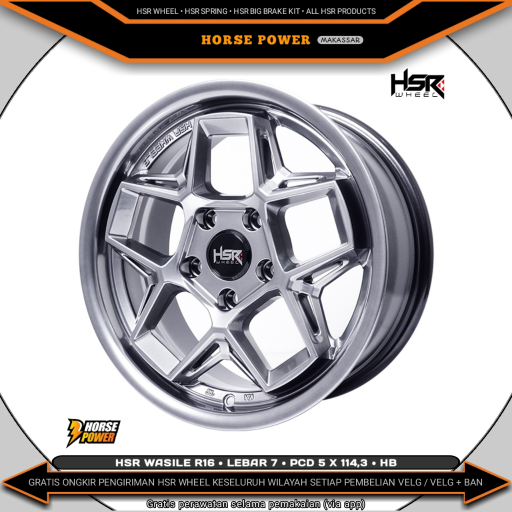 Jual Velg R16 • Mobil 5 Baut Roda • Single Pcd 5 x 114,3 • Hsr Wasile ...