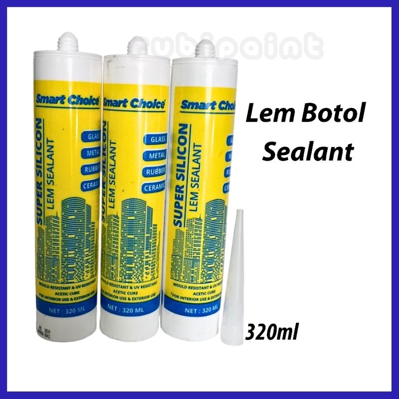 Jual Lem Botol Silent Sealant Smart Choice 320ml | Shopee Indonesia