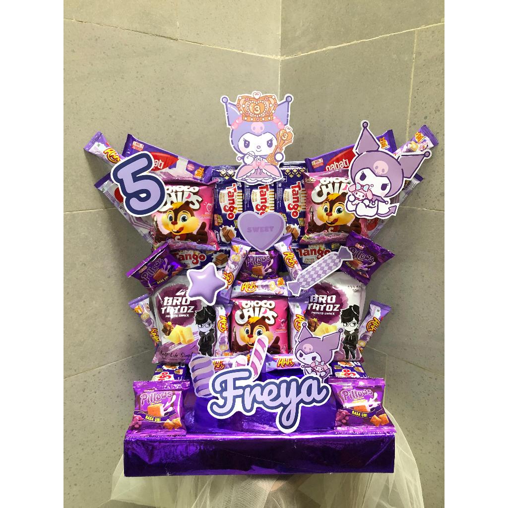 Jual Snack Tower ukuran M | Snack Cake | Cake Tower | Kue Ulang Tahun ...