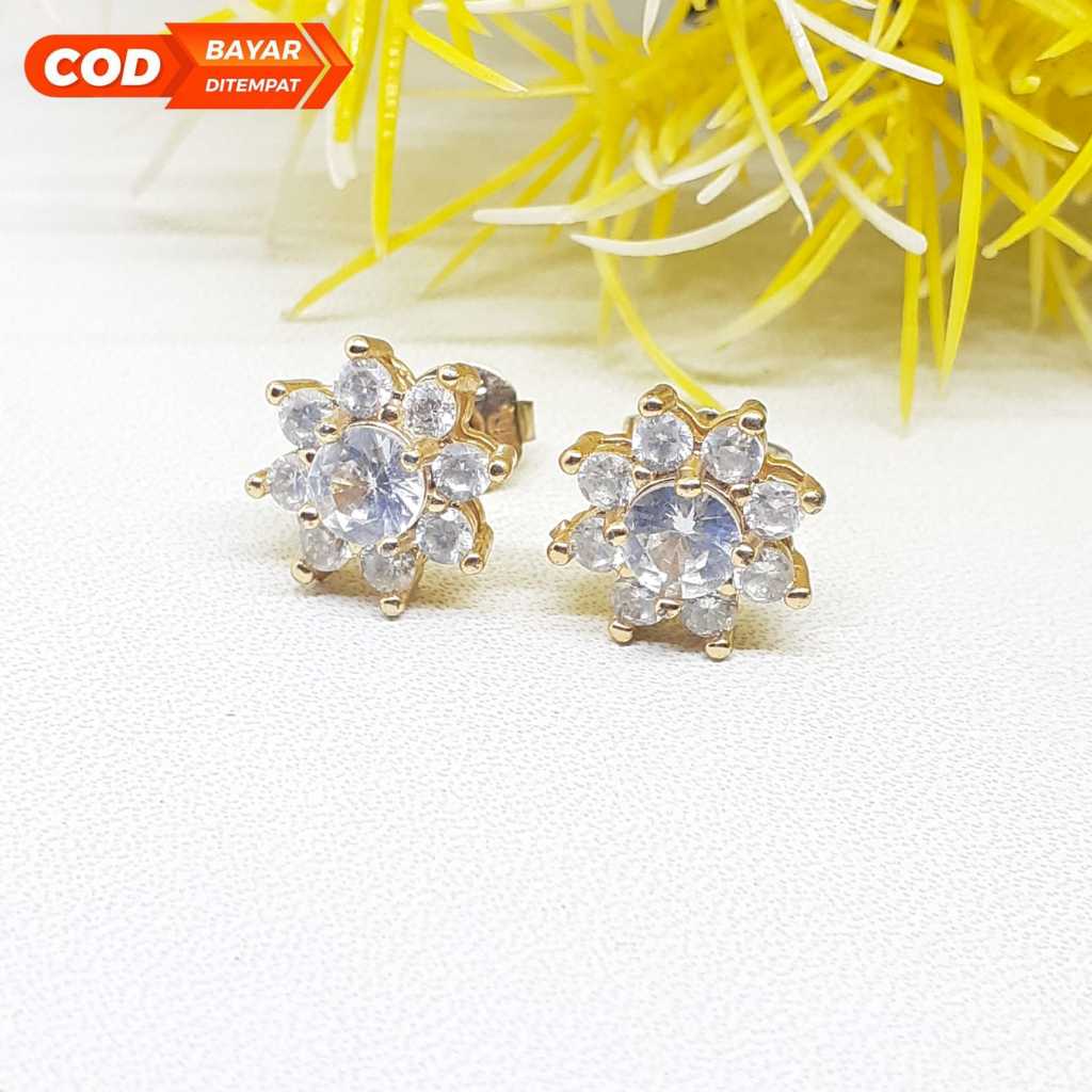 Jual white-anting xuping lapis emas model kekinian wanita dewasa kwalitas terbaik HBS3 | Shopee ...