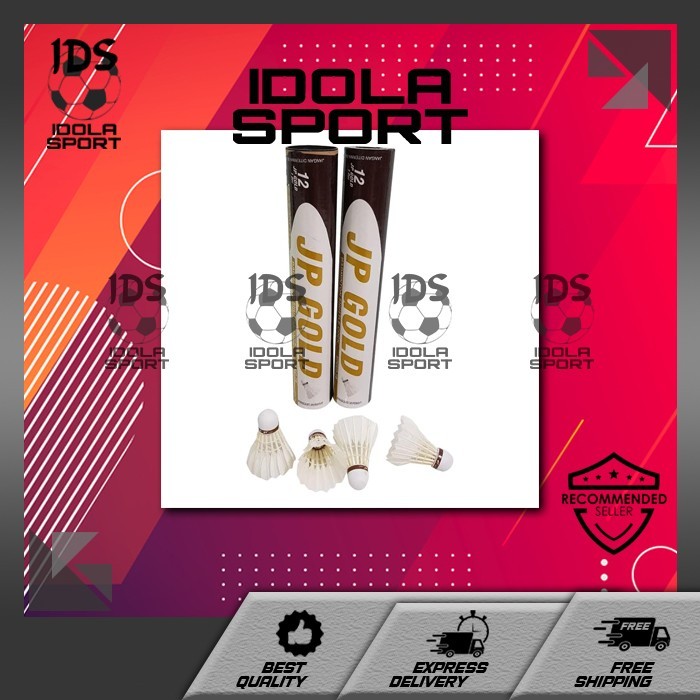 Jual Shuttlecock / Cock / Kok JP Gold ORIGINAL MADE IN INDONESIA MALANG ...