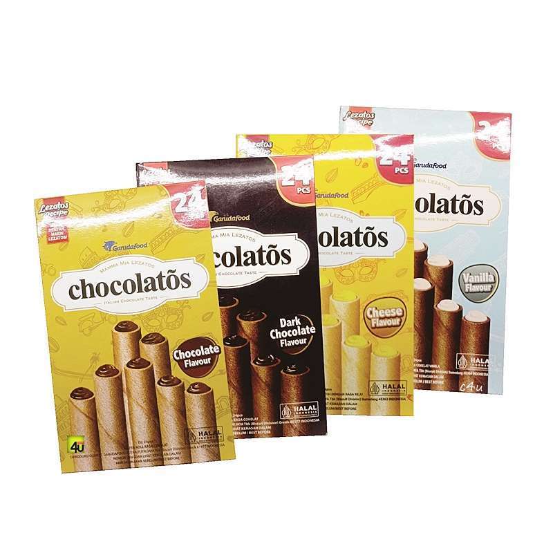 Jual Chocolatos Wafer Roll Stick | Shopee Indonesia