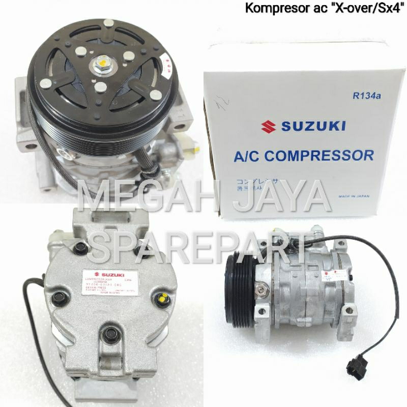Jual Kompresor Compressor ac assy Suzuki X-over Sx4 | Shopee Indonesia