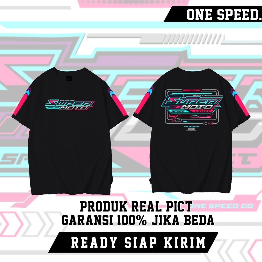 Jual Kaos Baju Racing Supermoto Speed Limits Premium | Shopee Indonesia