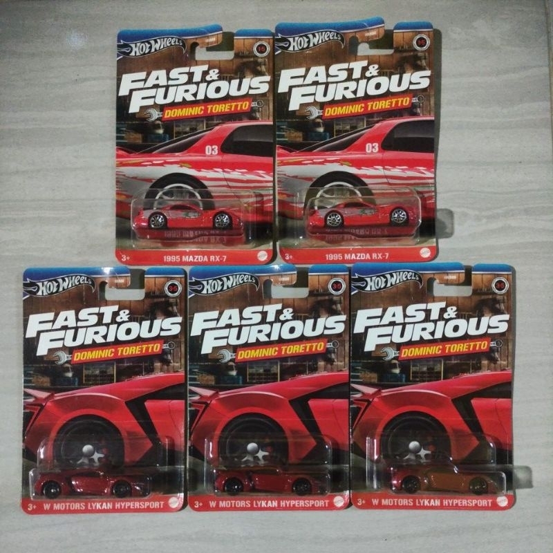 Jual hot wheels fast furious mazda rx7 dominic | Shopee Indonesia