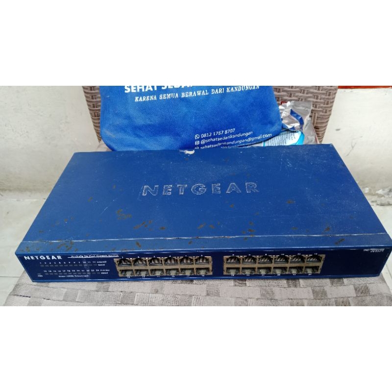Jual NETGEAR SWITCH 24 PORT Bekas | Shopee Indonesia