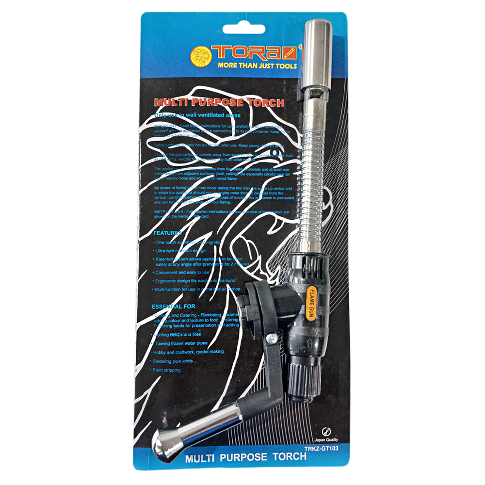 Jual TORA Multi Purpose Torch GT103 - Gas Torch Fleksibel | Shopee ...