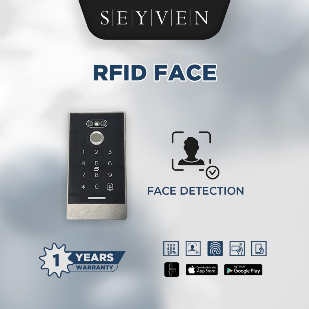 Jual SEYVEN Smart Access Control With Face ID / RFID Akses Pintu Wajah ...
