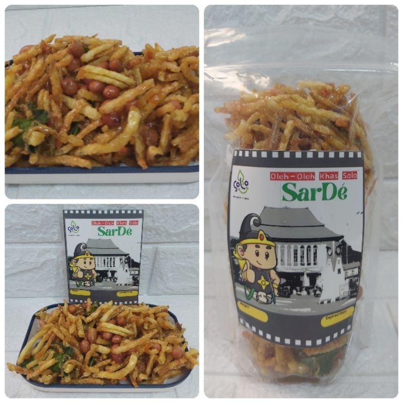 Jual SARDE - Kering Kentang Teri Kacang Pedas Manis khas Solo (200 gr ...