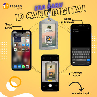 Jual Kartu Nama / ID Card Digital taptap NFC/RFID Jenis Print Standard | Shopee Indonesia